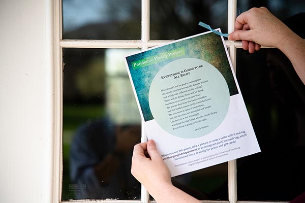 ‘Pandemic Poetry Project’ spreads joy of poetry across campus ...