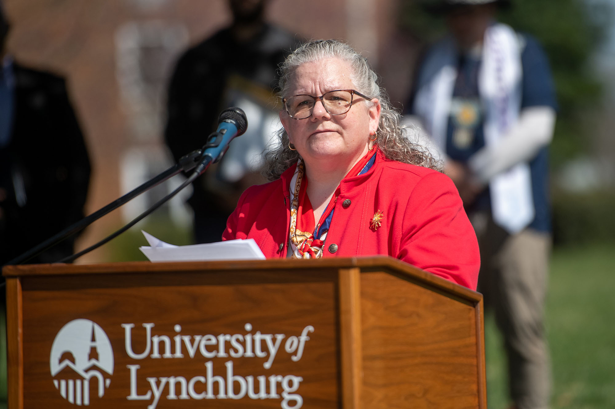 University holds ceremony to acknowledge Monacan land, announce special ...