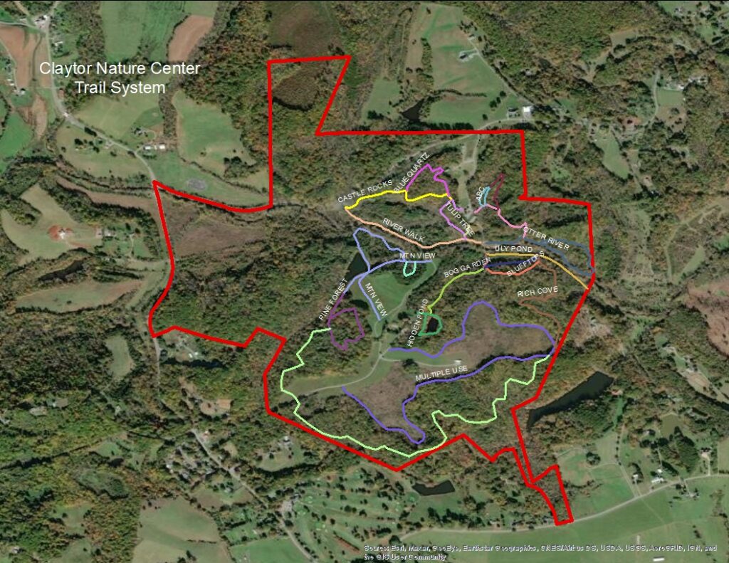 Westover Honors Fellow maps Claytor Nature Center trails for VFIC grant ...