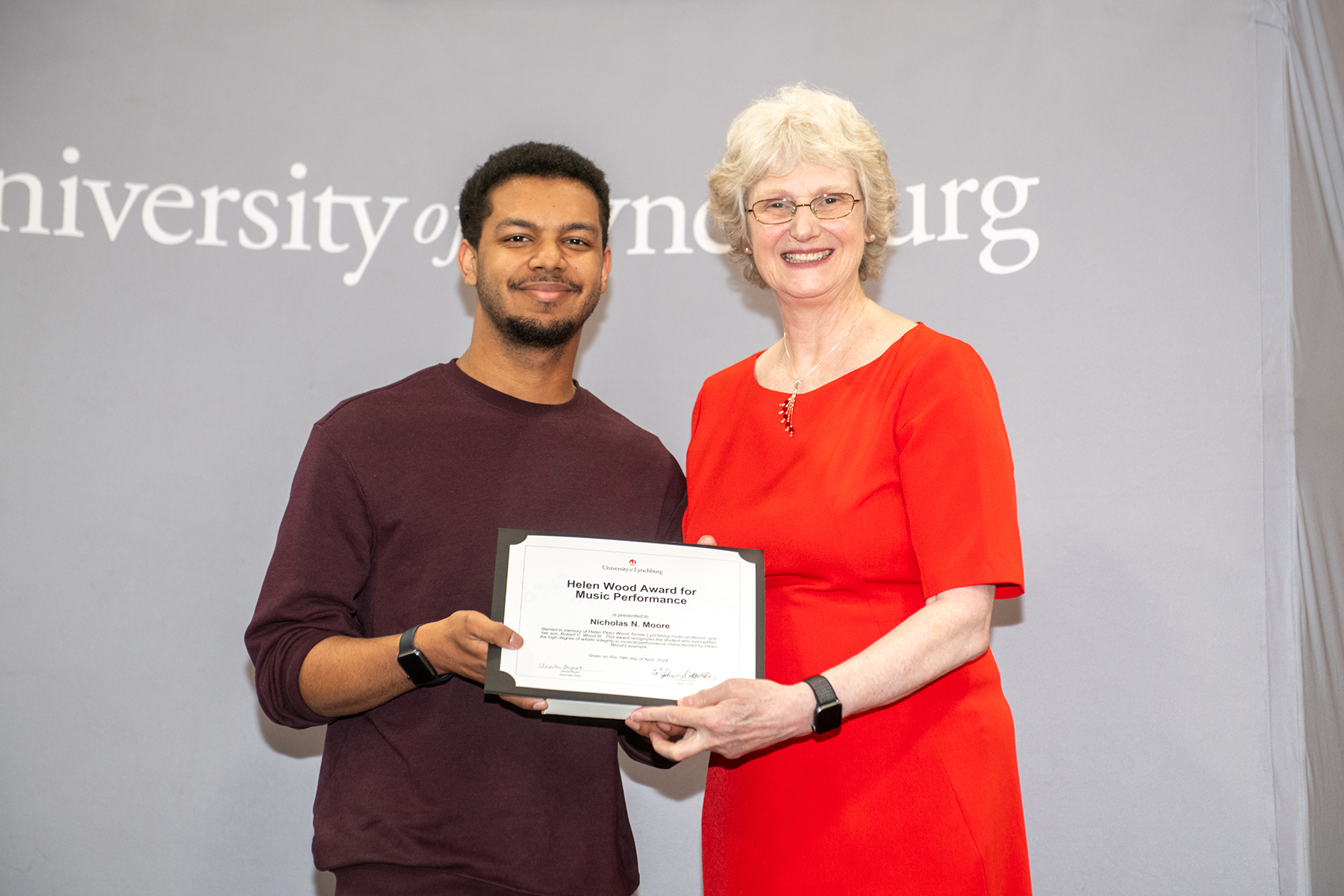 Academic awards presented at annual ceremony | University of Lynchburg