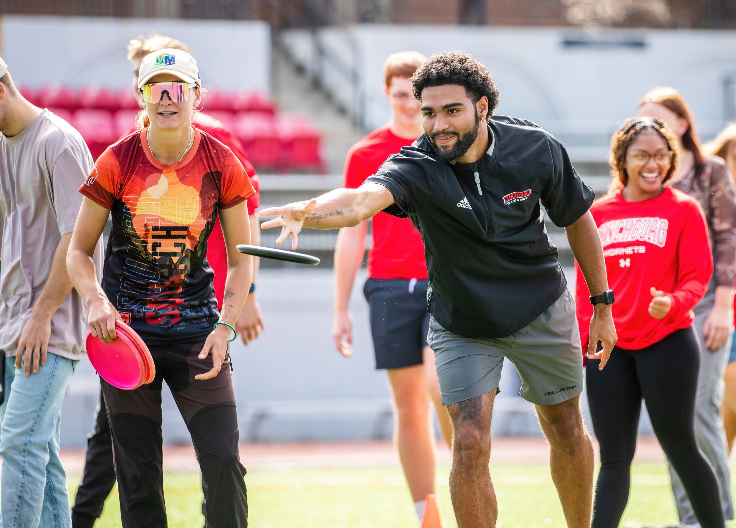 Pro disc golfers hold clinic at Lynchburg | University of Lynchburg